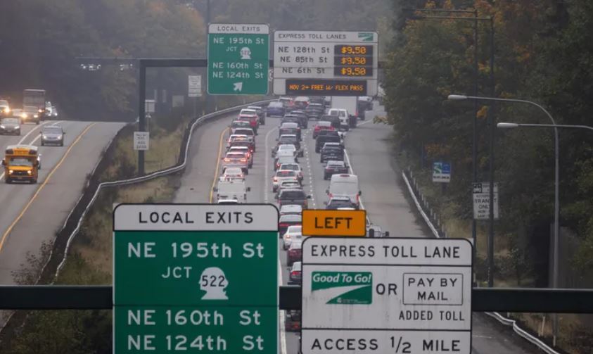Washington State doubles down on failure – Raise tolls & Times on I-405 ...